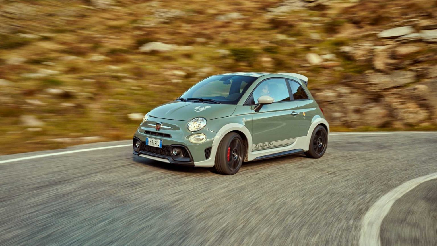 Abarth 695 70th Anniversario Packs Adjustable Spoiler | AutoDrift.ae