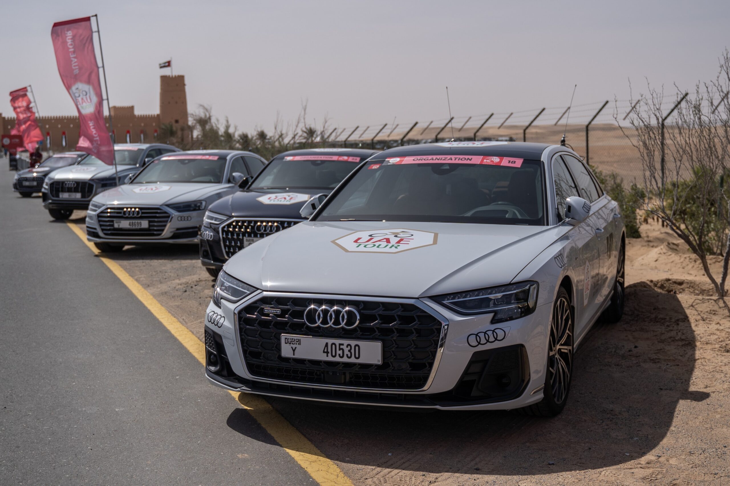 Audi showcases latest model lineup during UAE Tour | AutoDrift.ae