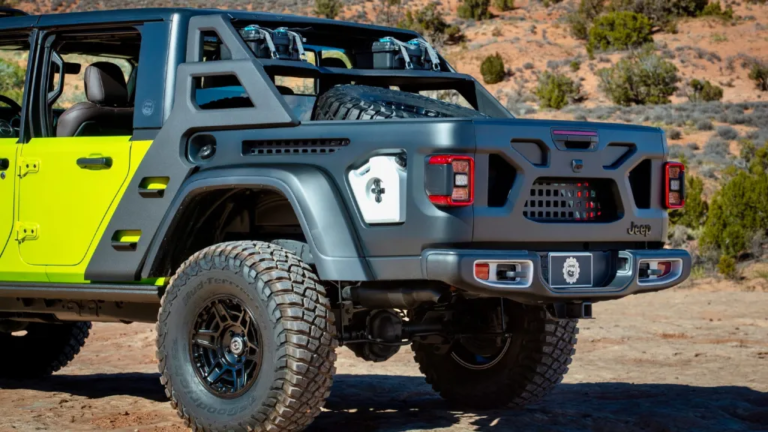 Jeep Gladiator Rubicon Sideburn Concept | AutoDrift.ae