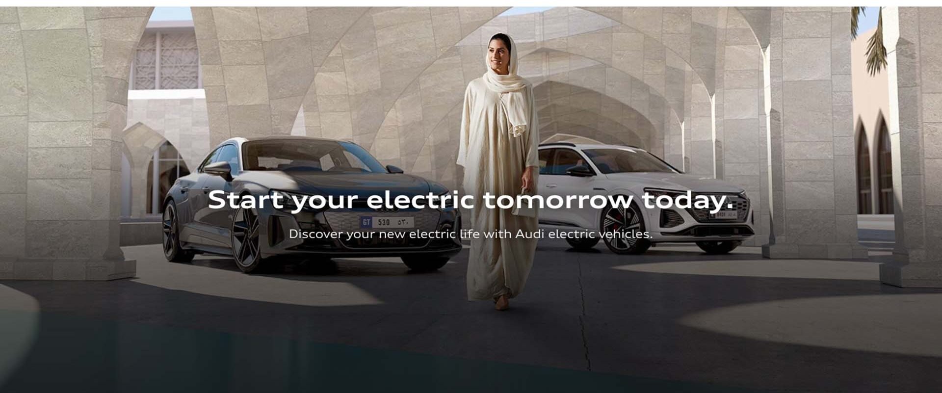 Audi accelerates the road to E-mobility in the Middle East | AutoDrift.ae