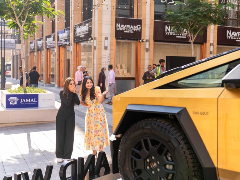 Here is how you can win a 24K Gold Tesla Cybertruck | AutoDrift.ae