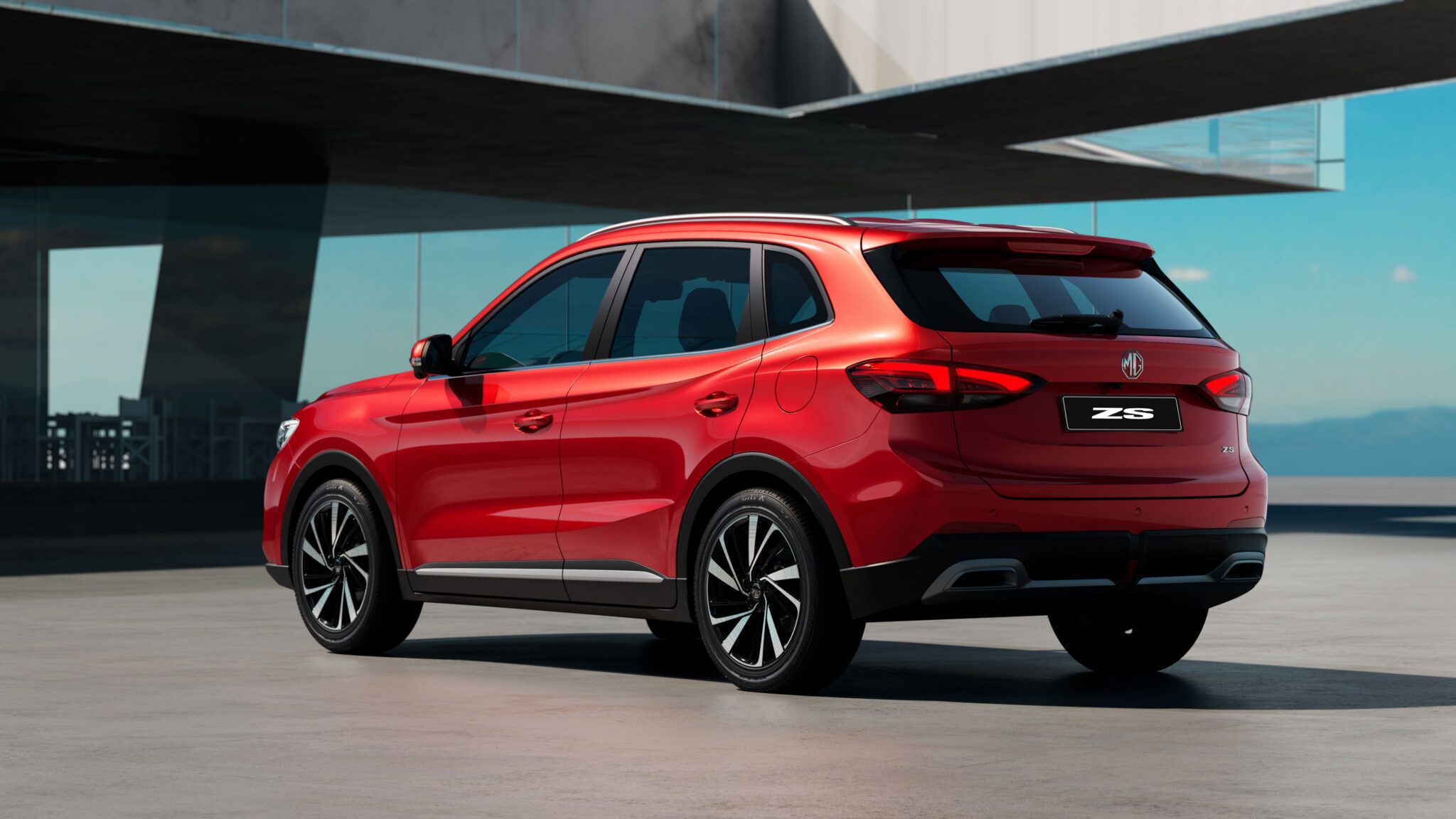 MG Motor unveils the 2025 MG ZS SUV for the GCC Market | AutoDrift.ae